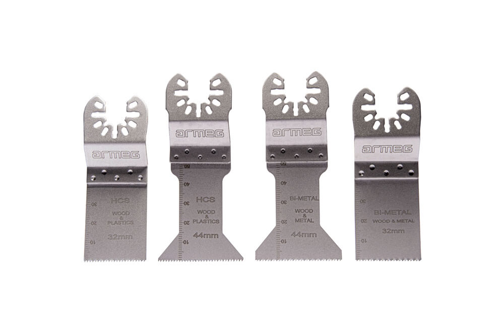 Armeg 4 Piece Multi-Tool Blade Set – Homefix DIY