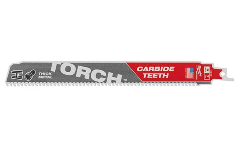 Milwaukee 9″ 7TPI Torch Metal Cutting Sawzall Blade With Carbide Teeth ...