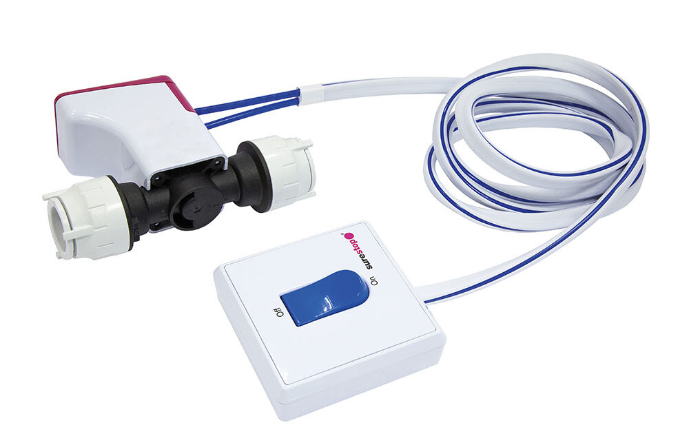 Surestop Stopcock with Remote Switch 15mm White 1 Pk – Homefix DIY