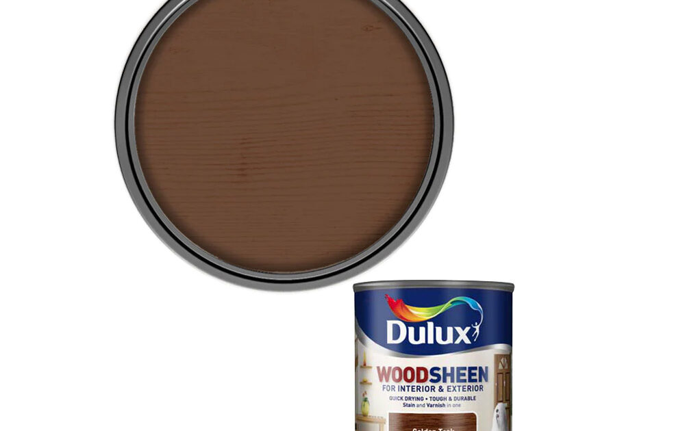 Dulux Woodsheen Paint Golden Teak 250ml – Homefix DIY