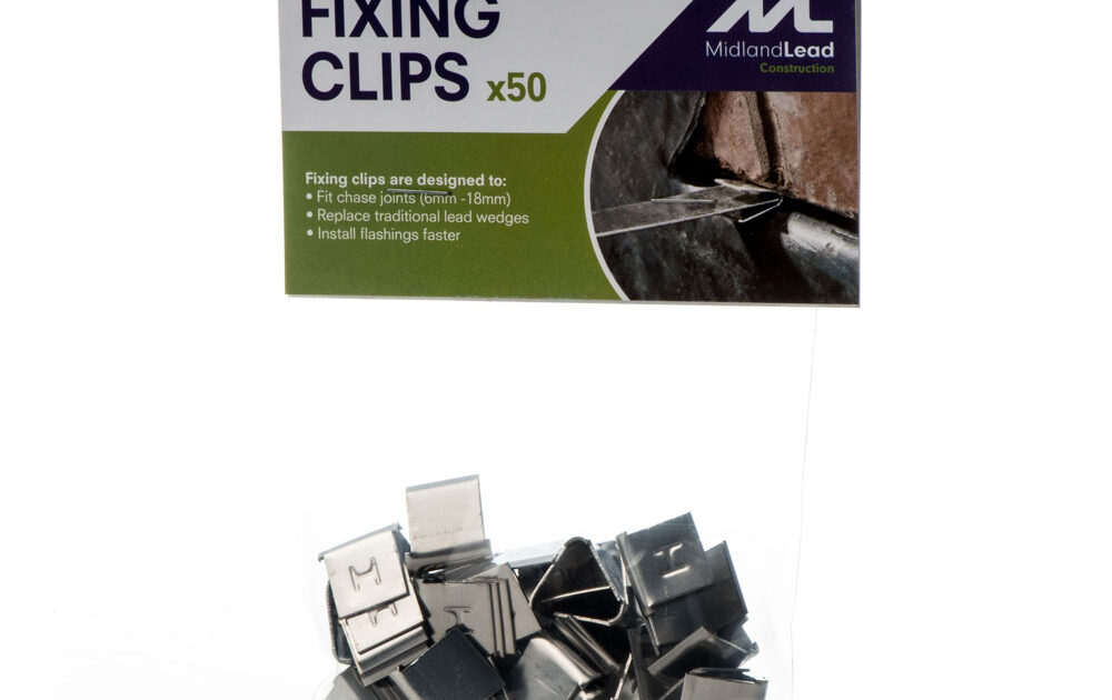 Midland Lead Fixing Clips 50 Pack – Homefix DIY