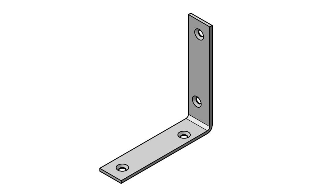 Expamet Angle Bracket Light Duty 100x60x60mm – Homefix DIY