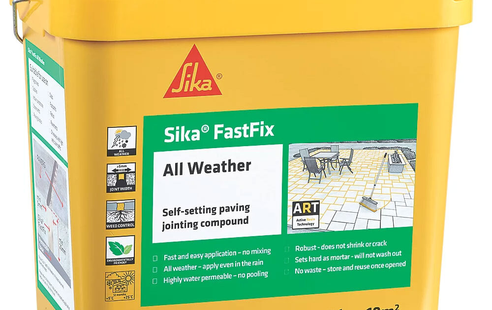 Sika FastFix All Weather Stone 15kg – Homefix DIY