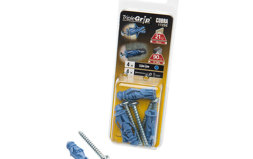 Cobra Triple Grip Blue 4mm (4 Pack) – Homefix DIY