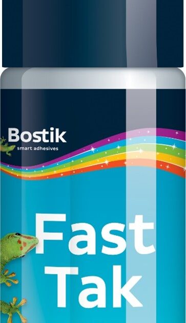 Bostik Blu-Tack Fast Tak Adhesive Spray Can Permanent 150ml – Homefix DIY