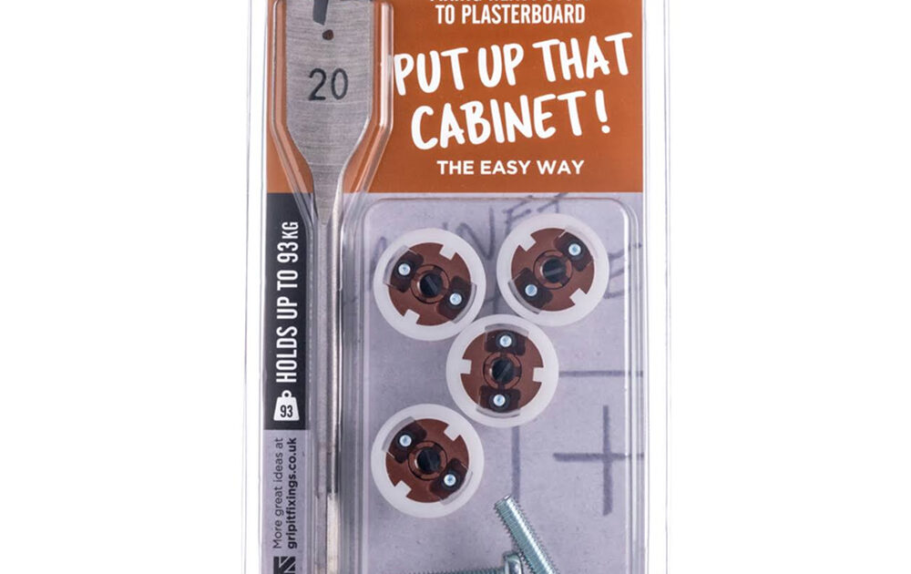 Gripit Complete Cabinet Fixing Kit (4 Pack) – Homefix DIY