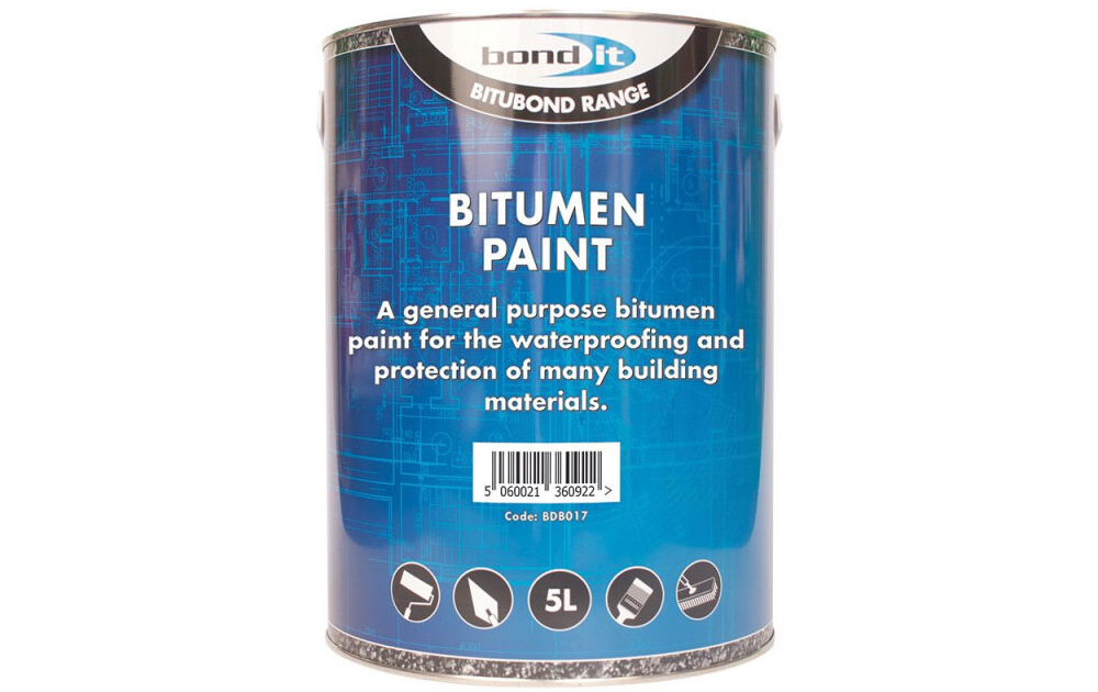 Bond-It Bitumen Paint 5lt – Homefix DIY
