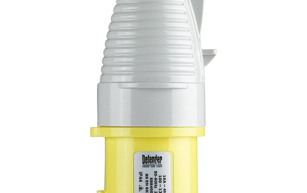Defender 110V Plug – 16A – Box of 10 – Homefix DIY