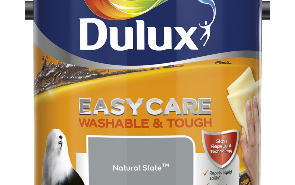 Dulux Easycare Natural Slate Paint 2.5lt – Homefix DIY