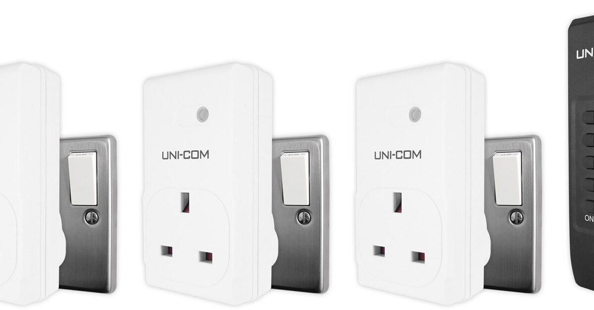 Uni-Com Remote Control Sockets 1X3 – Homefix DIY