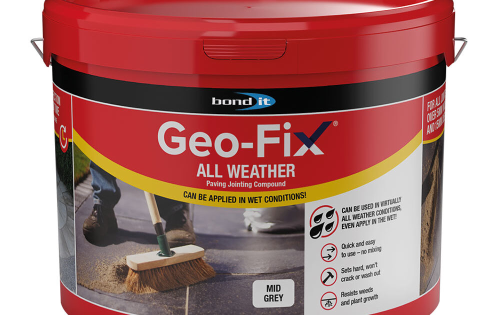 Bond-It Geo-Fix All Weather Paving Jointing Compound Slate Grey 14kg ...