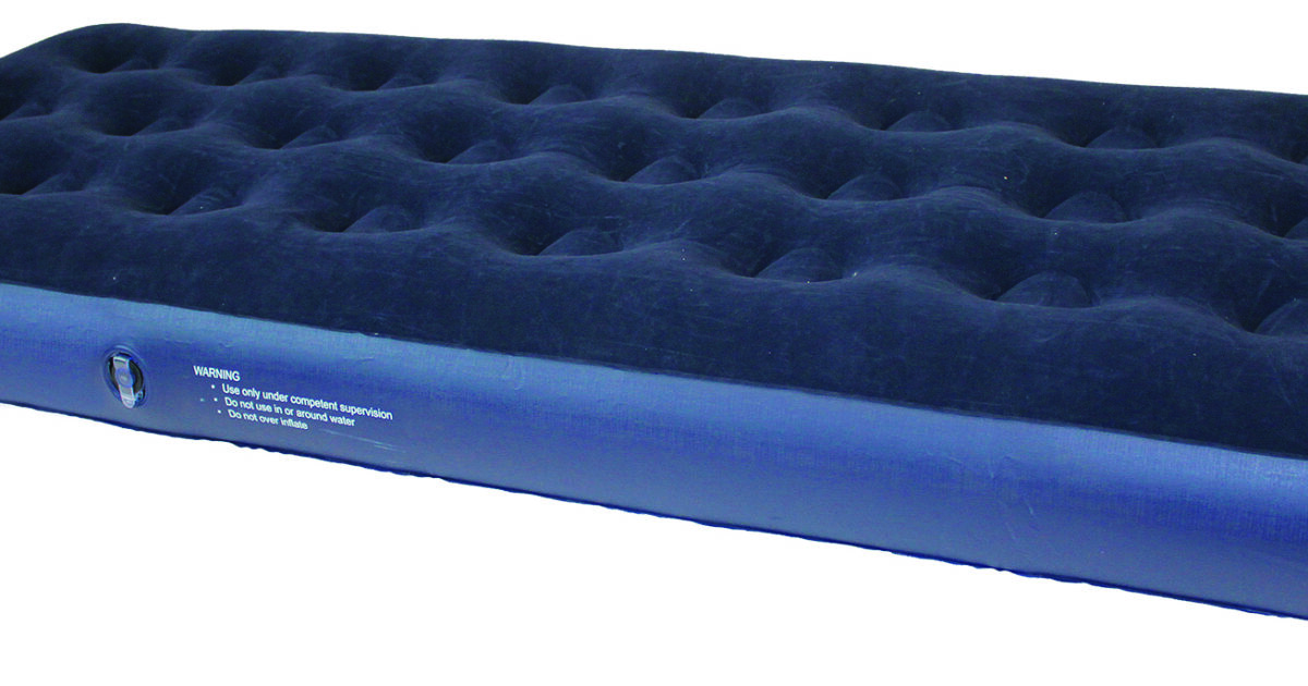 Yellowstone Deluxe Single Flock Air Bed – Homefix DIY