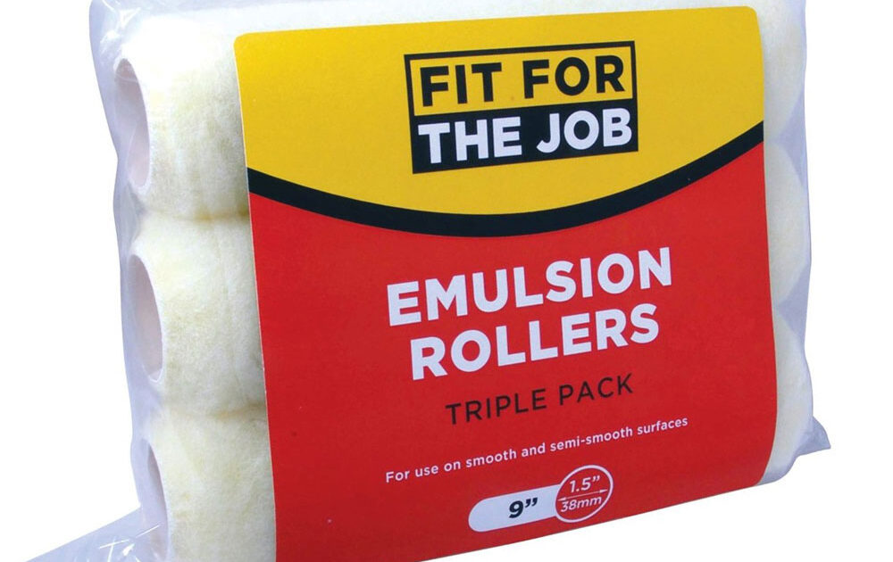 Fit for the Job Triple Pack 9” Polyester Rollers – Homefix DIY