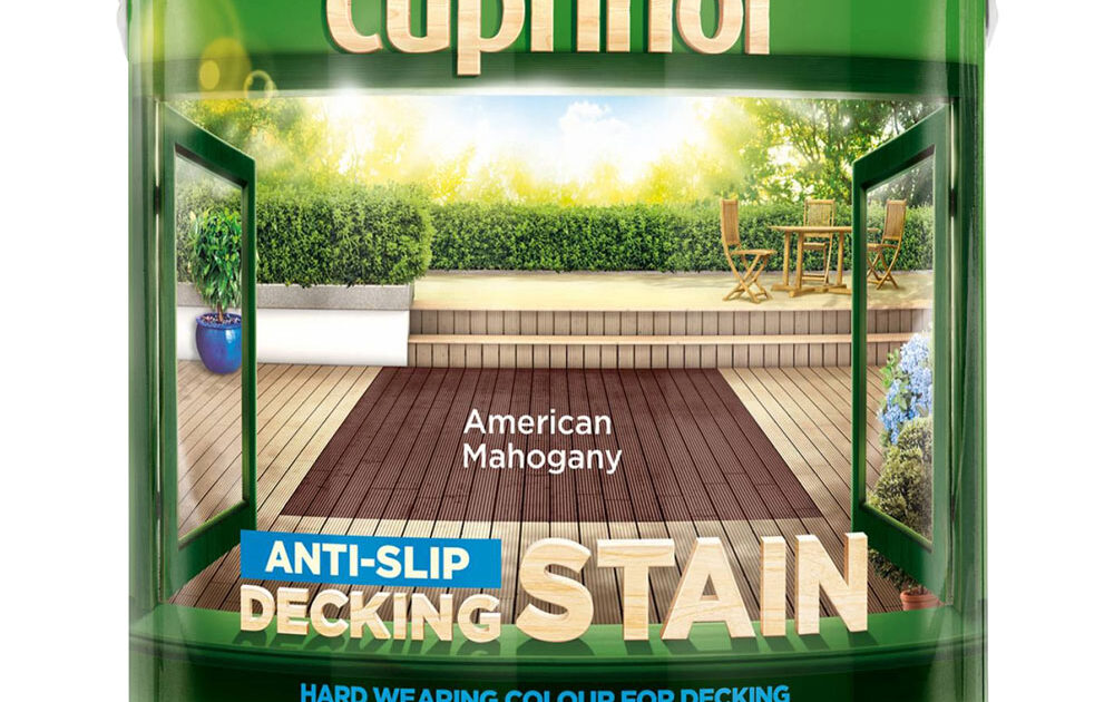 Cuprinol Anti Slip Decking Stain Boston Teak 2.5lt – Homefix DIY