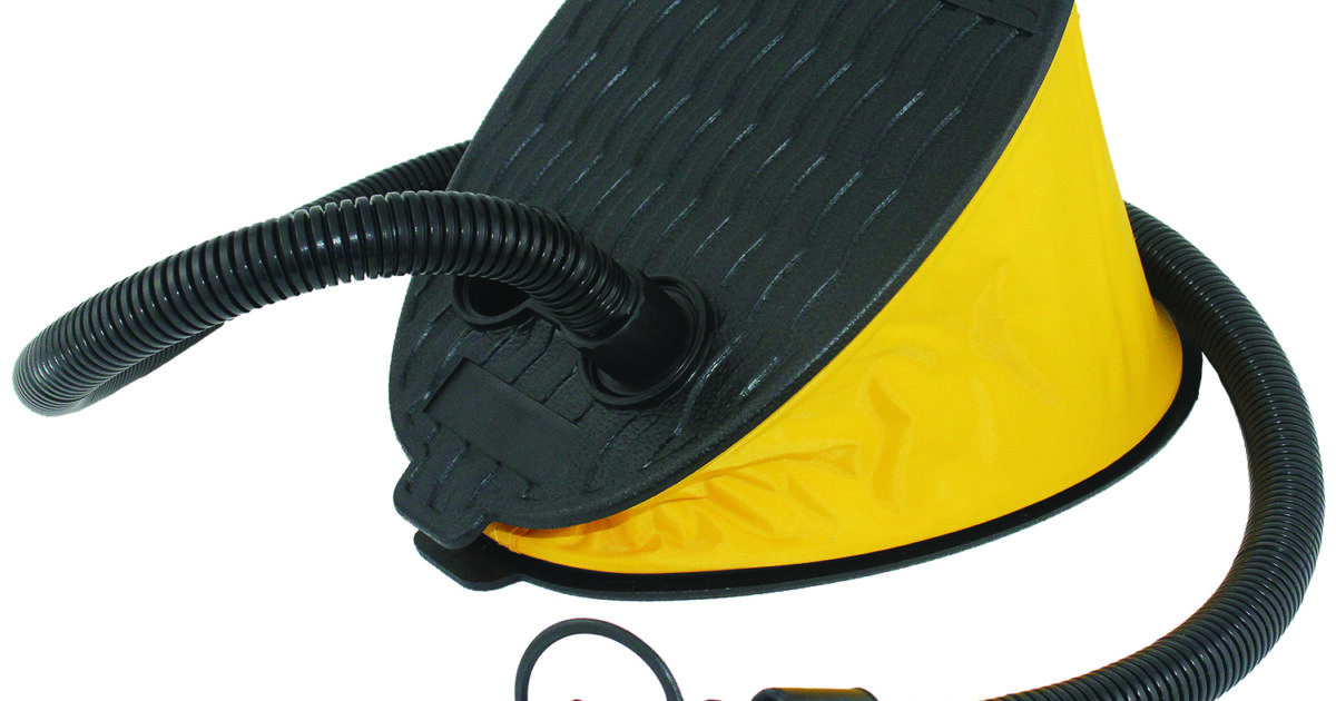 Yellowstone Foot Pump, Yellow/Black, 5 Litre – Homefix DIY