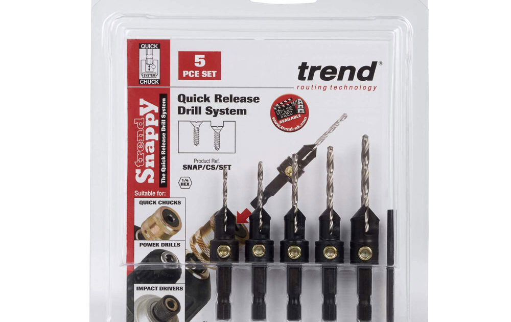 Trend Snap/Cs/Set 5 Piece Countersink Set – Homefix DIY