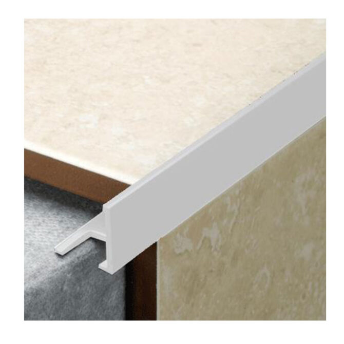 Tile Rite 10mm White PVC L Shape Tile Trim – Homefix DIY