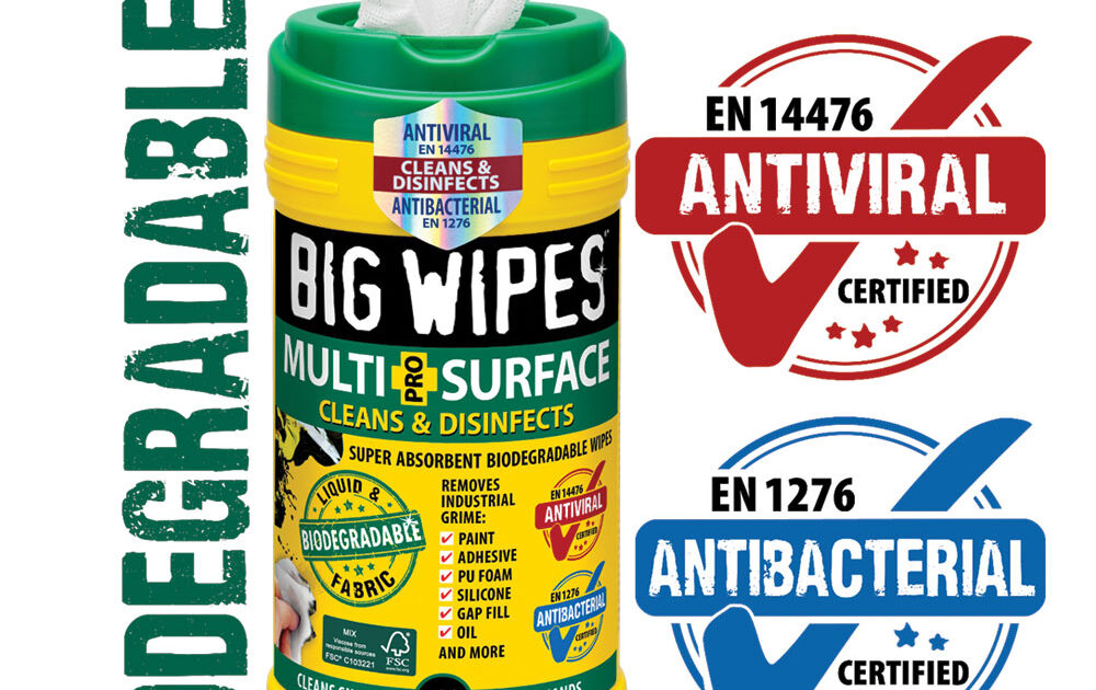 Big Wipes Multi Surface Wipes 80s – Homefix DIY