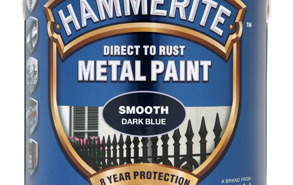 Hammerite Metal Paint Smooth Dark Blue 2.5lt – Homefix DIY