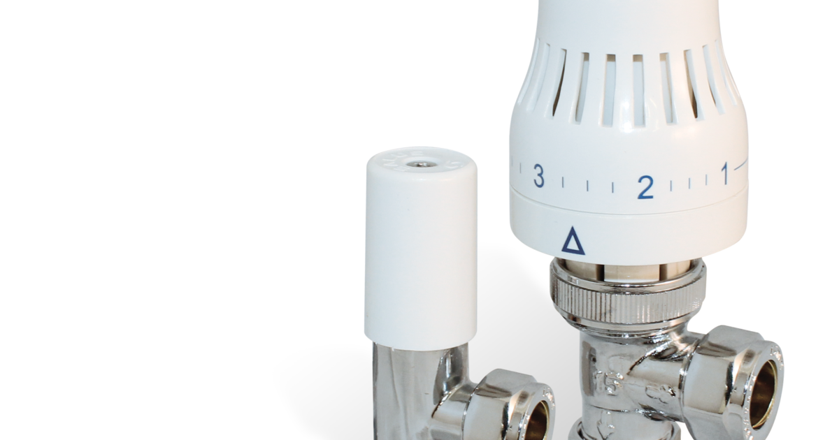 Salus Radiator Valve Trv Pack With 15MM Angled Trv Lockshield ...