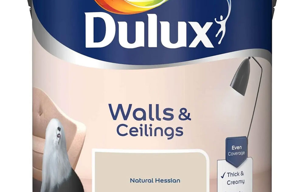 Dulux Walls & Ceilings Matt Natural Hessian Paint 2.5lt – Homefix DIY