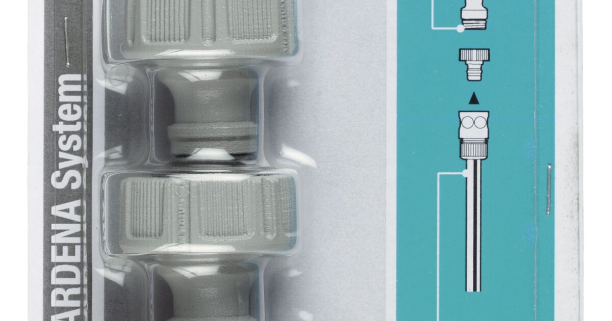 Gardena Connection Set Tap Connection Set For 13 mm (1/2″) and 15 mm (5 ...