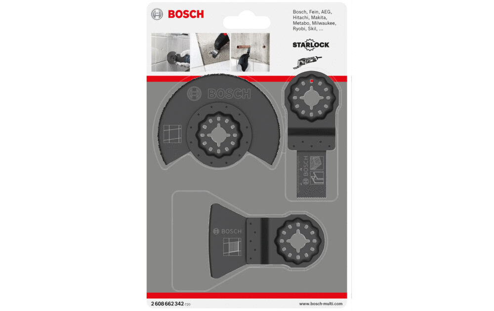 Bosch Basic Tile Set for Multi Tools 3 Piece – Homefix DIY