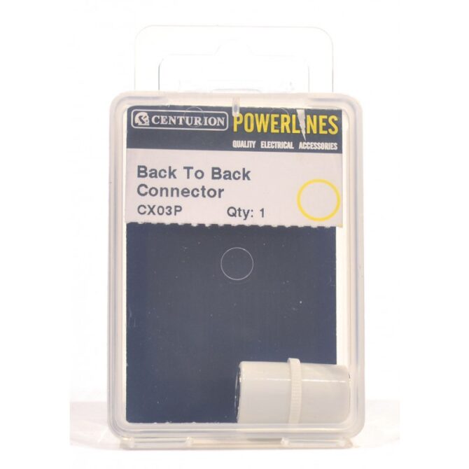 Centurion Back To Back Cable Connector – Homefix DIY