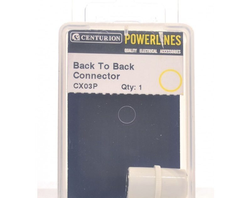 Centurion Back To Back Cable Connector – Homefix DIY