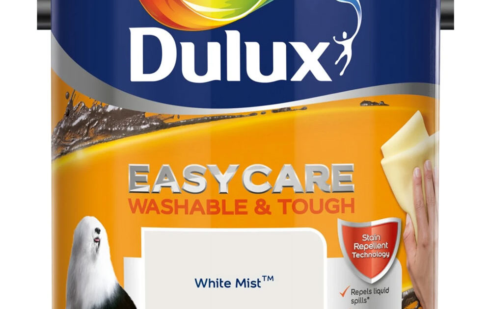 Dulux Easycare White Mist Paint 2.5lt – Homefix DIY