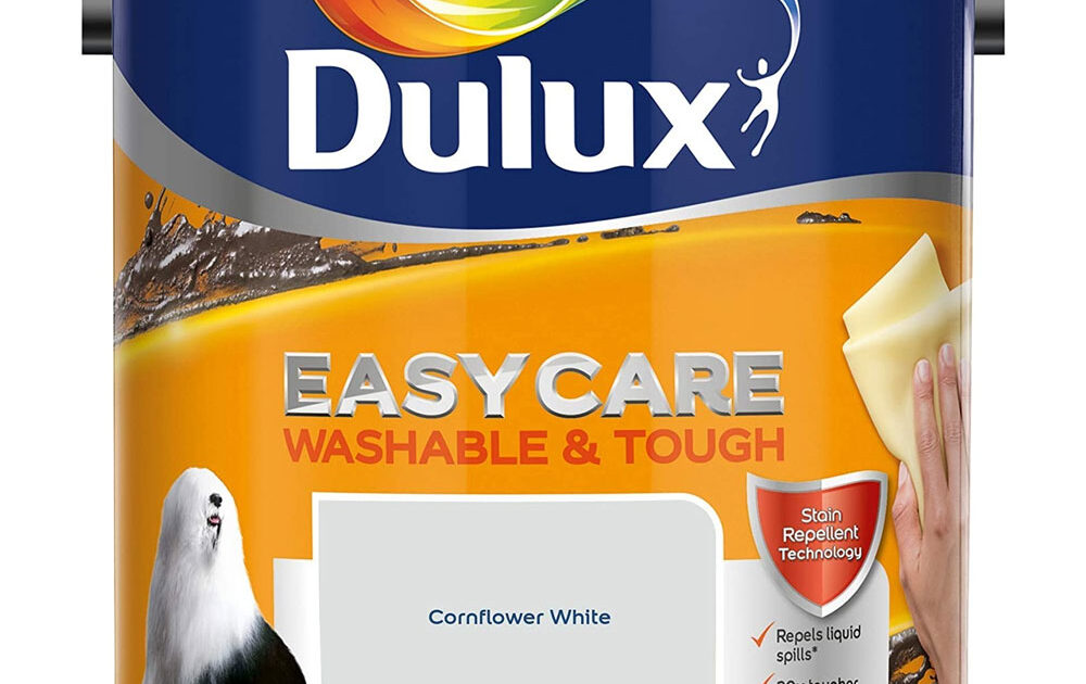 Dulux Easycare Cornflower White Paint 2.5lt – Homefix DIY