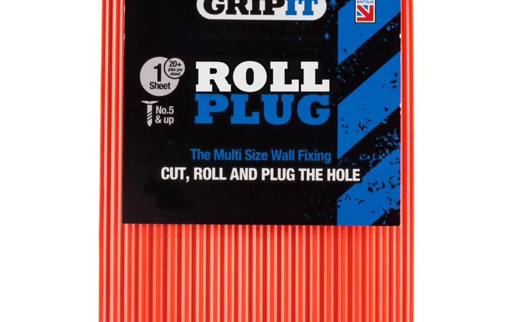 Gripit Roll Plug 5 Sheets – Homefix DIY