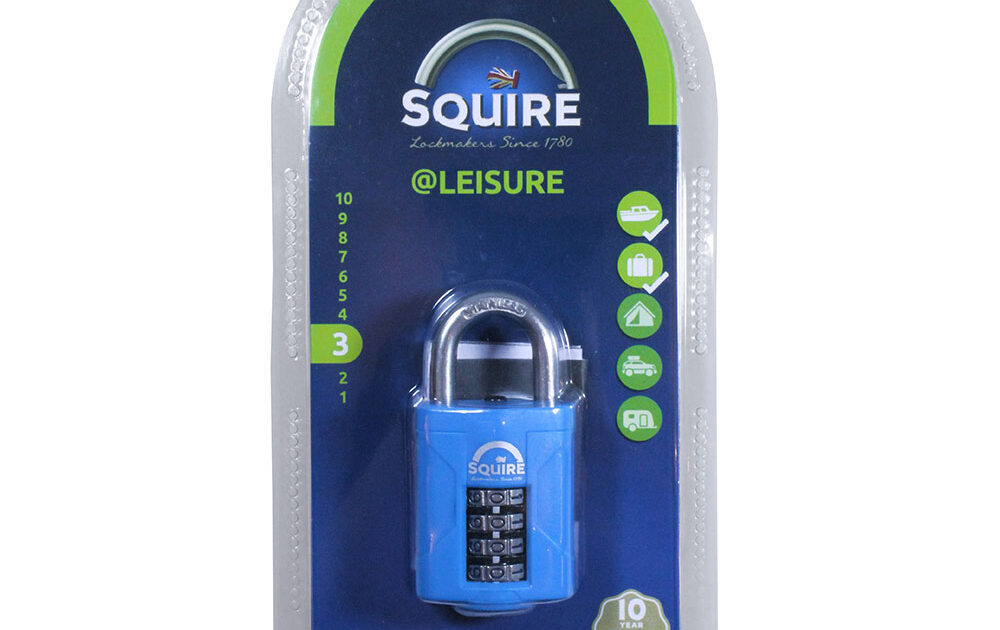 Squire 40mm Combination Padlock Stainless Steel Shackle – Homefix DIY