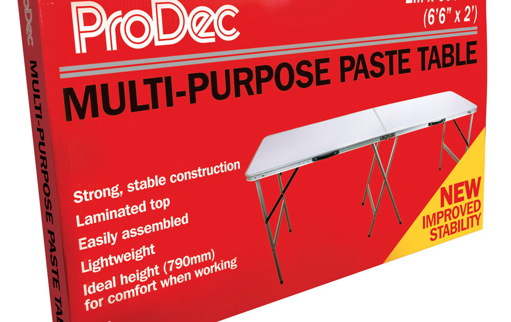 Prodec Multi Purpose Paste Table – Homefix DIY