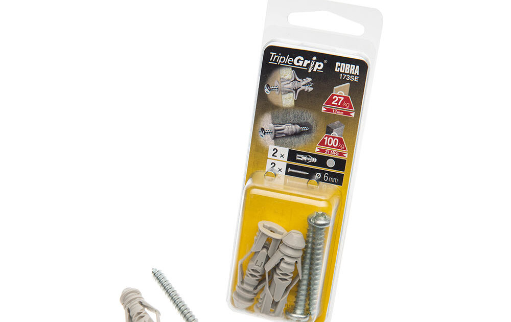 Cobra Triple Grip Grey 6mm (2 Pack) – Homefix DIY