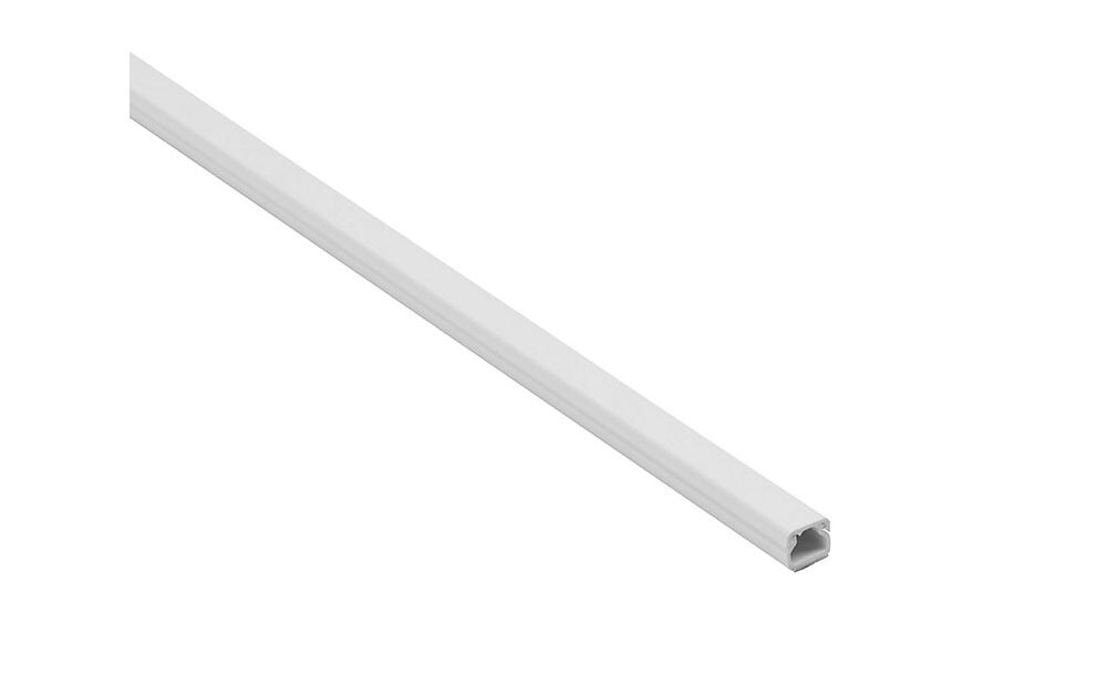 D-Line White Rectangular Trunking 10mm x 2mm x 2m – Homefix DIY