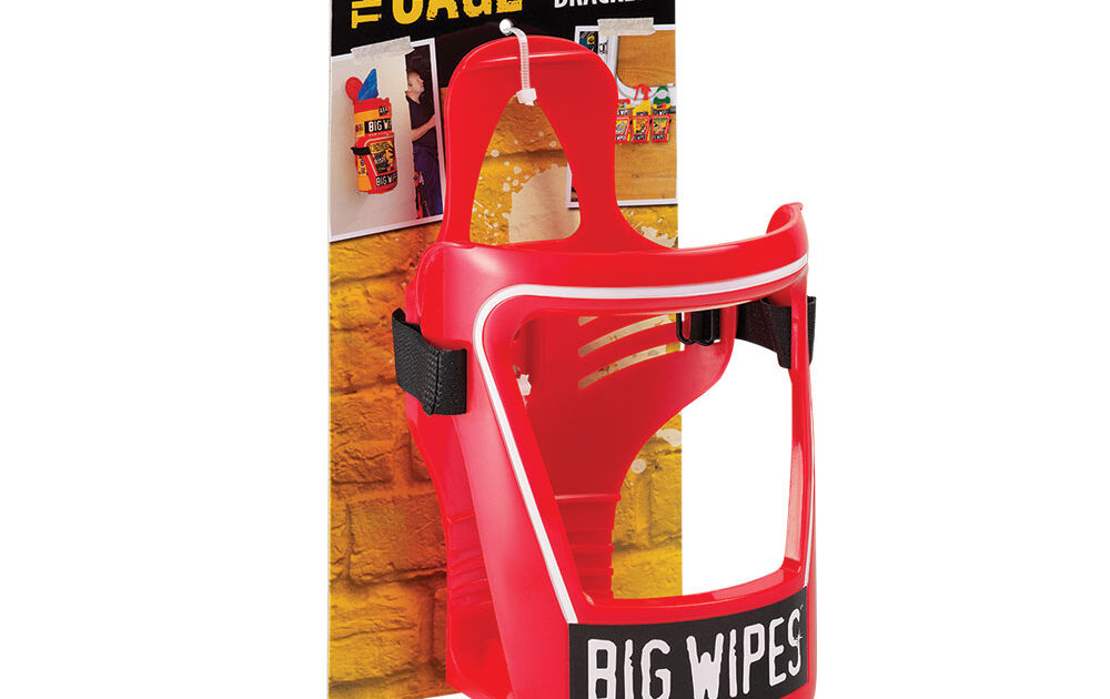 Big Wipes Van & Wall Bracket for 80 Wipes Tub – Homefix DIY
