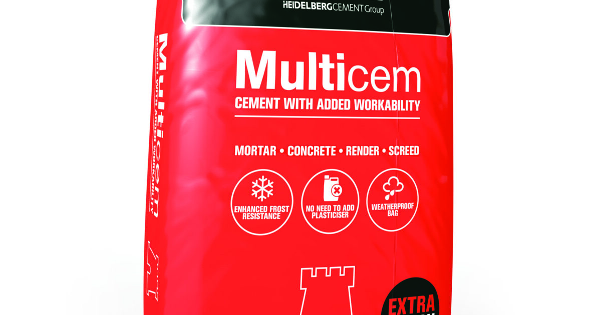 Hanson MultiCem Cement 25kg – Homefix DIY