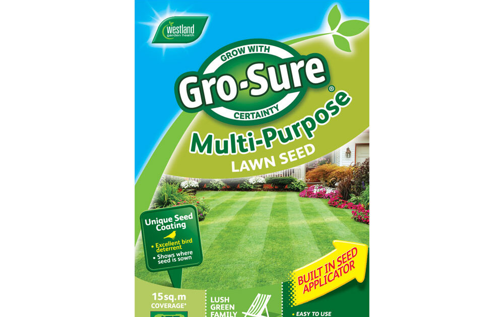 Westland Gro-Sure Multi Purpose Lawn Seed 390g – Homefix DIY