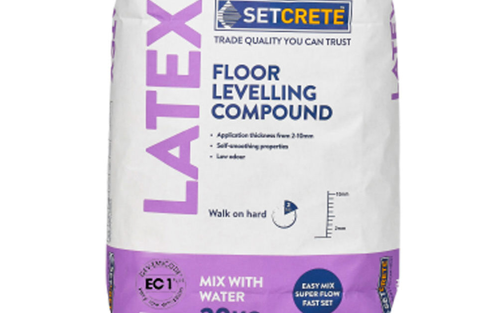 Setcrete Latex Floor Levelling Compound 20kg – Homefix DIY