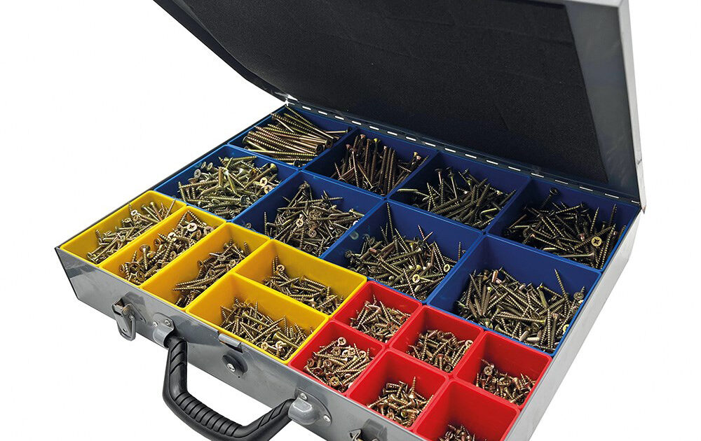 Fixman Silverline Goldstar Countersink Screws Pack – Homefix DIY