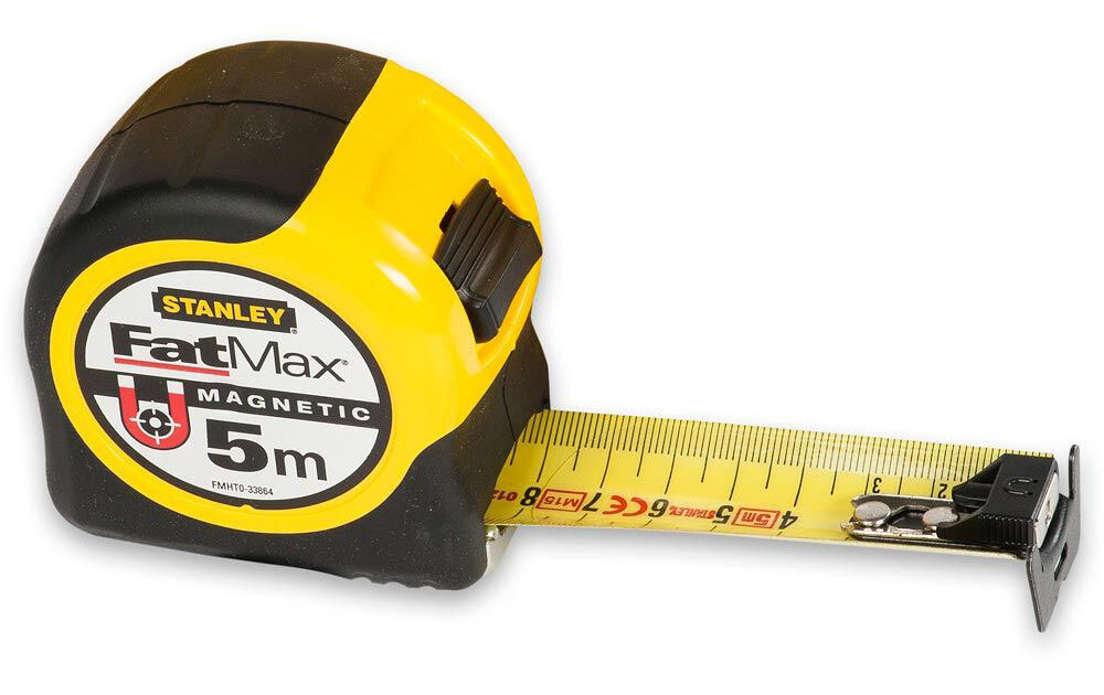 Stanley FatMax BA Magnetic Tape 5m – Homefix DIY