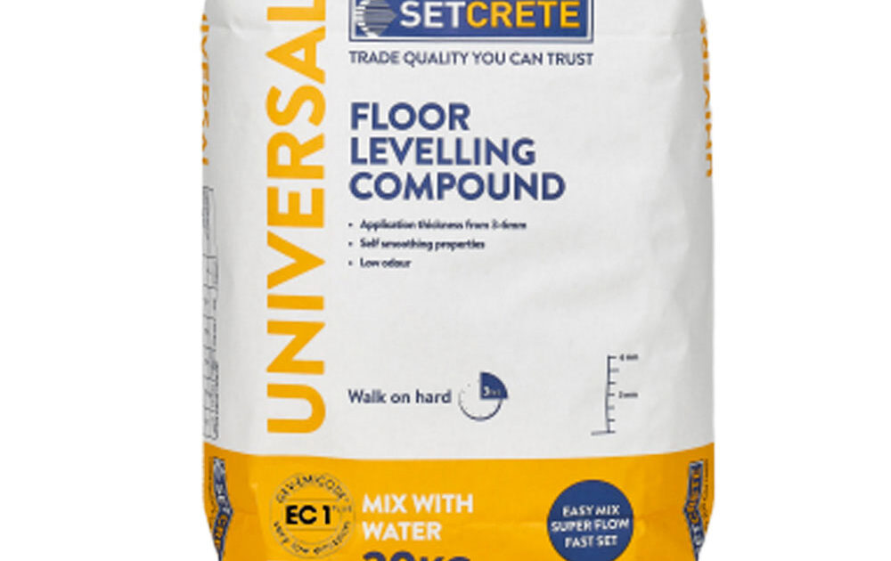 Setcrete Universal Floor Levelling Compound 20kg – Homefix DIY