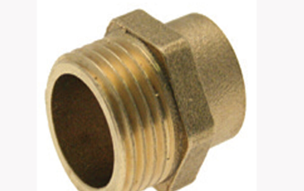 Embrass Peerless Solder Ring Coupler Male 15mm x 1/2″ 25 Pack – Homefix DIY