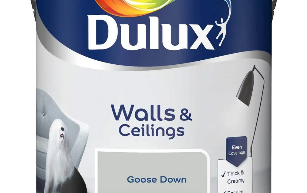 Dulux Walls & Ceilings Silk Goose Down Paint 2.5lt – Homefix DIY