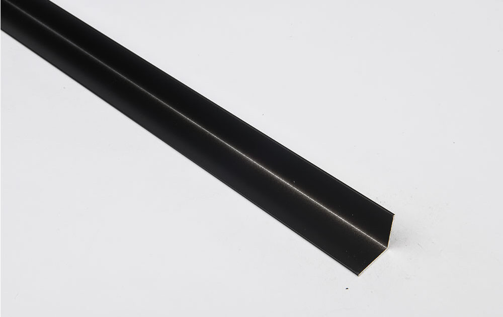 Rothley Equal Angle PVC Profile Black 20x20x1000mm – Homefix DIY