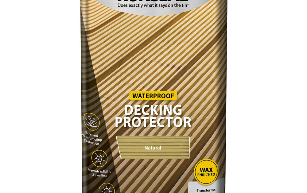 Ronseal Decking Protector Natural 5lt – Homefix DIY