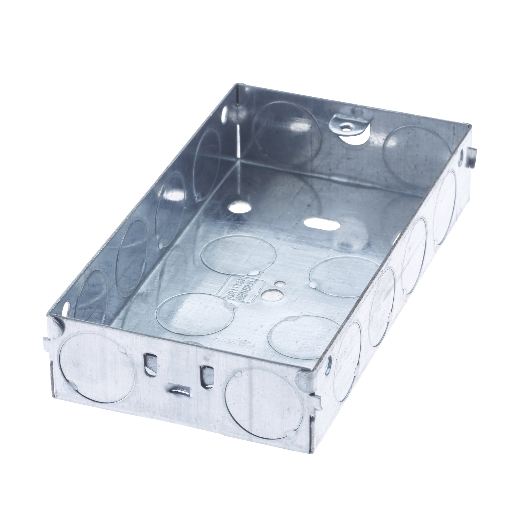 Nexus 25mm Metal Box 2 Gang – Homefix DIY