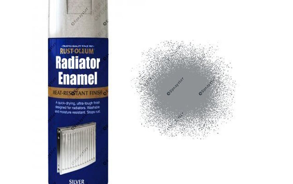 Rust-Oleum Silver effect Radiator paint, 400ml – Homefix DIY