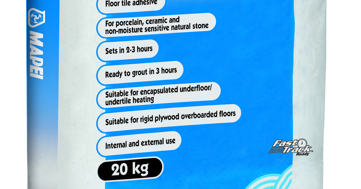 Mapei Rapid-Set Adhesive White 20KG – Homefix DIY